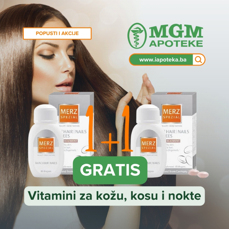 Merz Spezial - Dražeje za kožu, kosu, nokte (1+1 GRATIS) - MGM Apoteke
